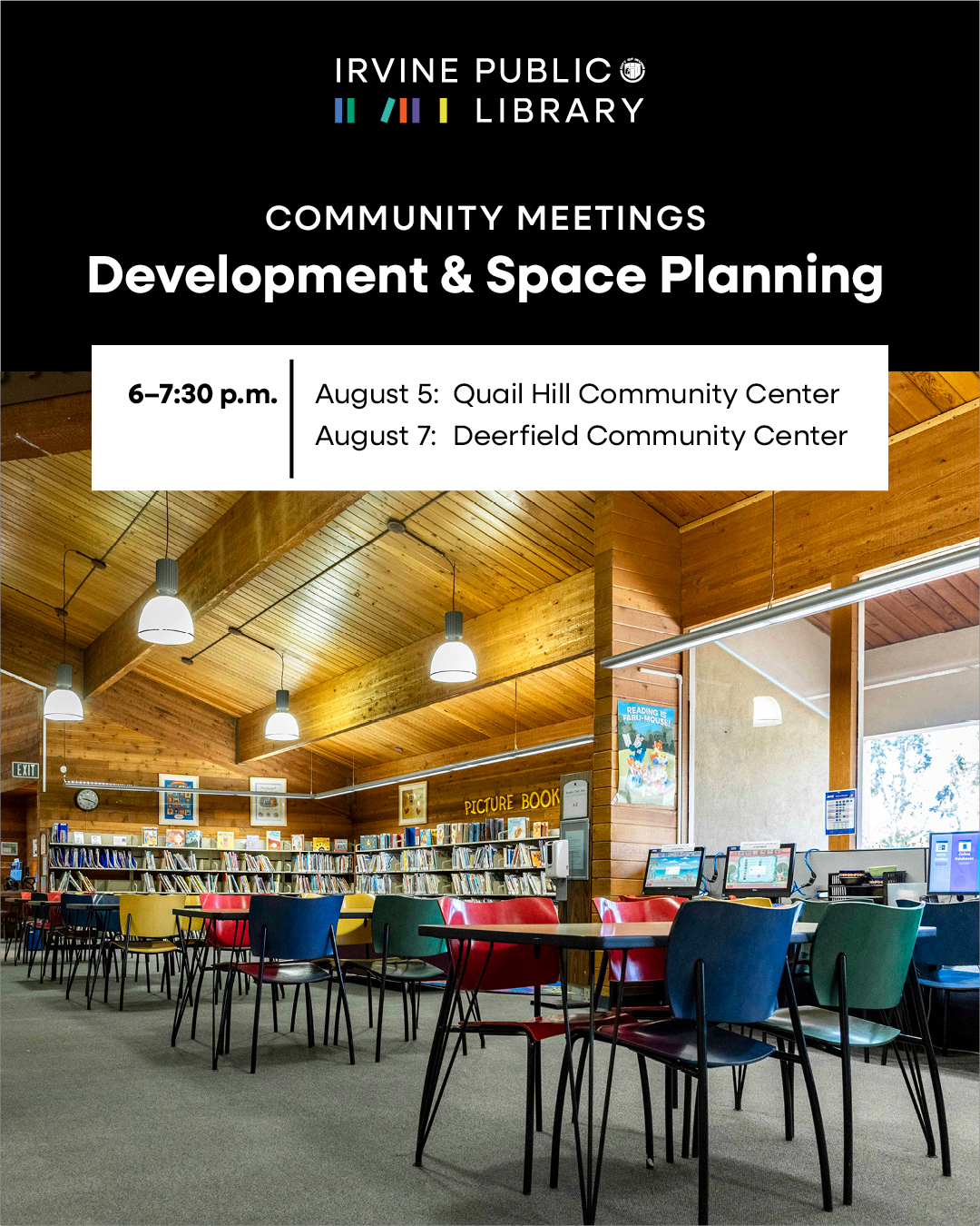 Attend an Irvine Public Library Space Planning Meeting | City of Irvine
