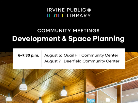 Library Events | City of Irvine